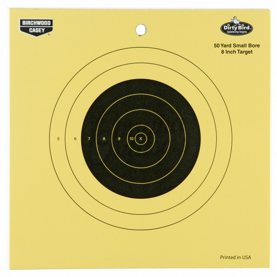 Birchwood Casey Dirty Bird Paper Target Black Small Bore Bullseye ... Birchwood Casey Dirty Bird Paper Target Black Small Bore Bullseye ...