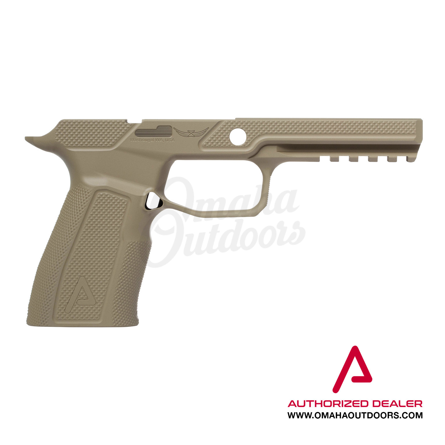 Agency Arms Icarus Precision Full Size Grip Module FDE Agency Arms Icarus Precision Full Size Grip Module FDE