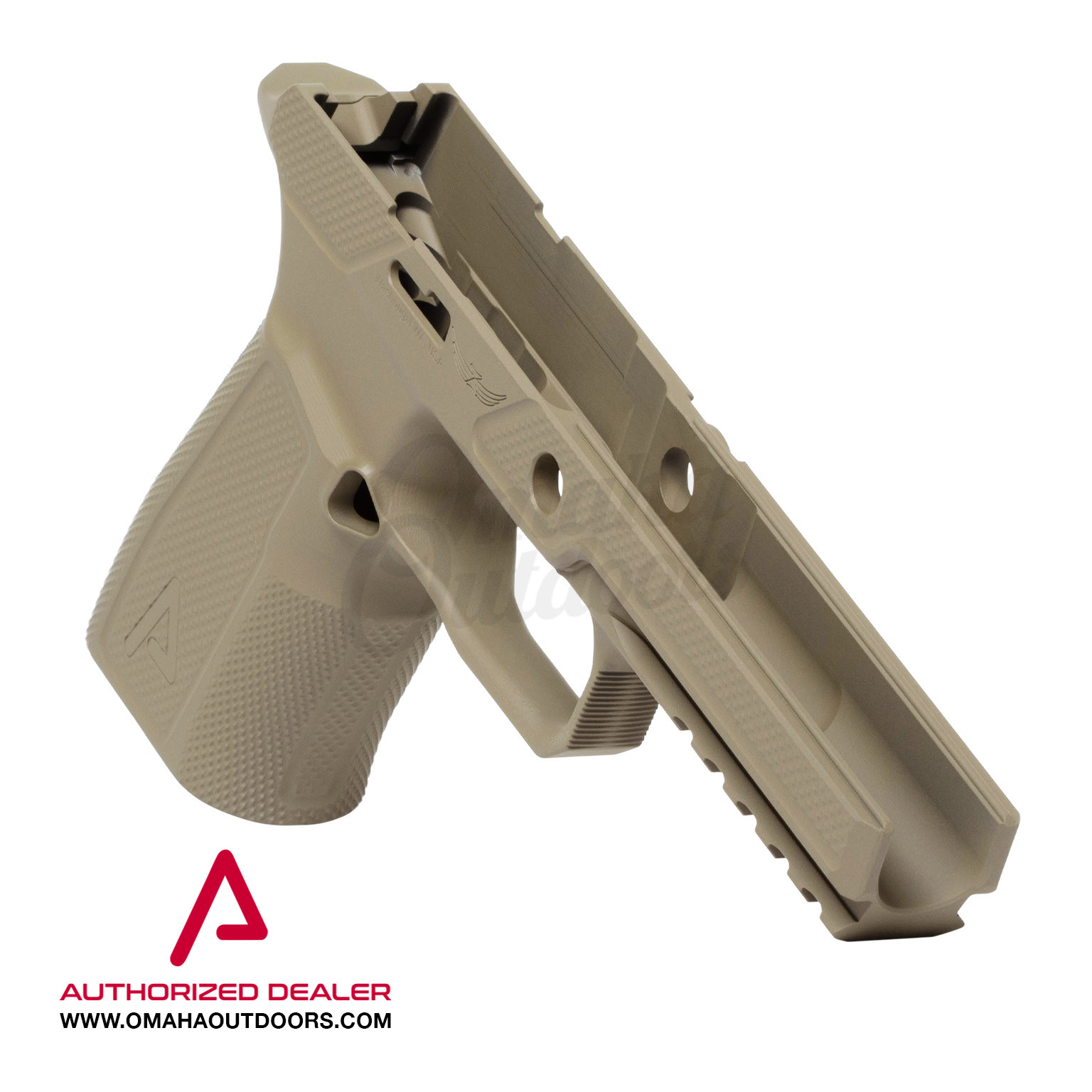 Agency Arms Icarus Precision Full Size Grip Module FDE Agency Arms Icarus Precision Full Size Grip Module FDE