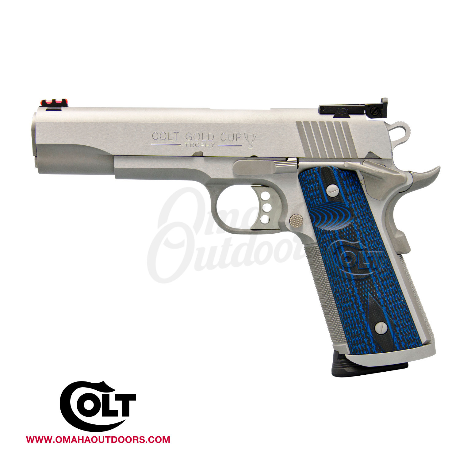 Colt Gold Cup Trophy 38 Super Pistol - Omaha Outdoors Colt Gold Cup Trophy 38 Super Pistol - Omaha Outdoors