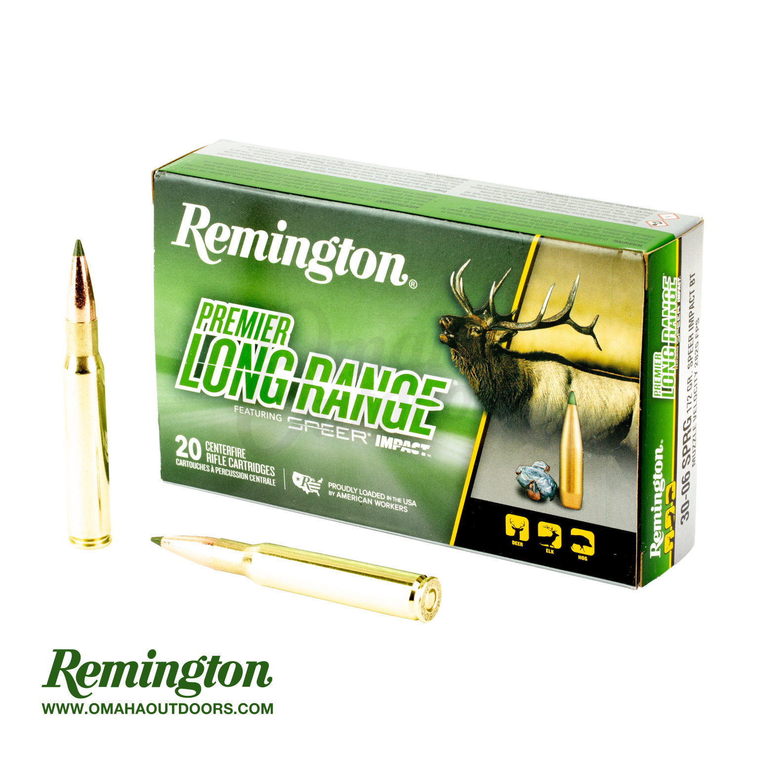 Remington Premier Long Range 30-06 Speer Impact Remington Premier Long Range 30-06 Speer Impact