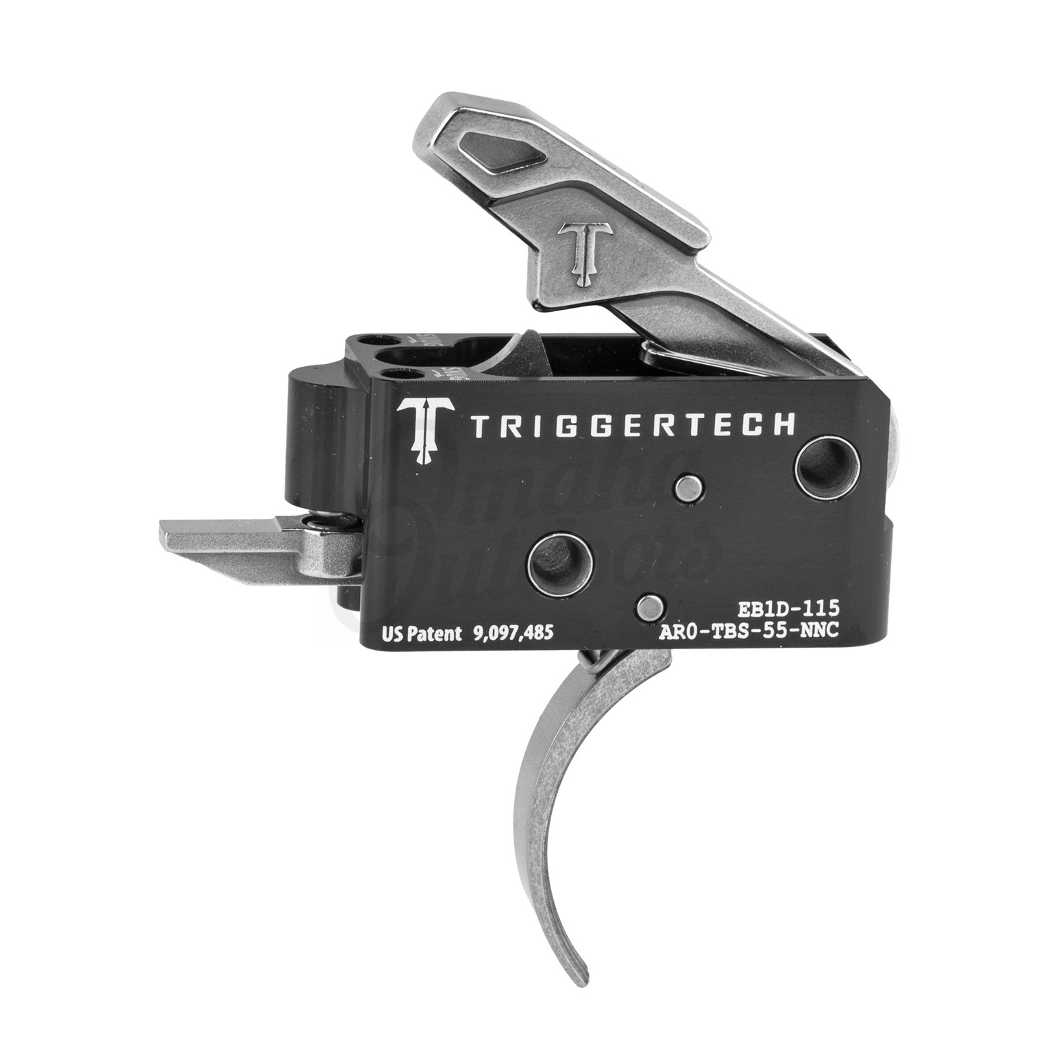 TriggerTech Combat Stainless Curved 2-Stage Trigger AR-15 TriggerTech Combat Stainless Curved 2-Stage Trigger AR-15