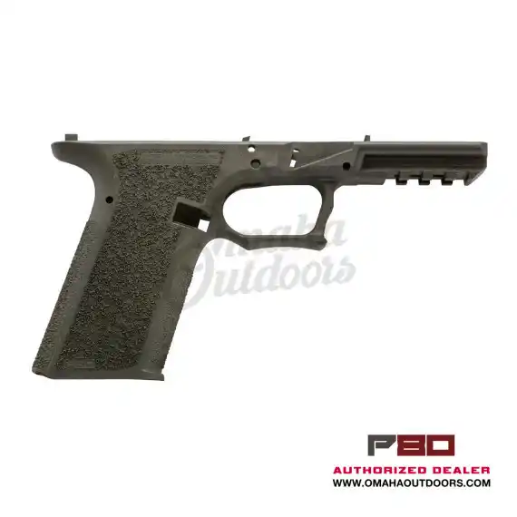 P80 PFC9 Serialized Stripped Frame OD Green P80 PFC9 Serialized Stripped Frame OD Green